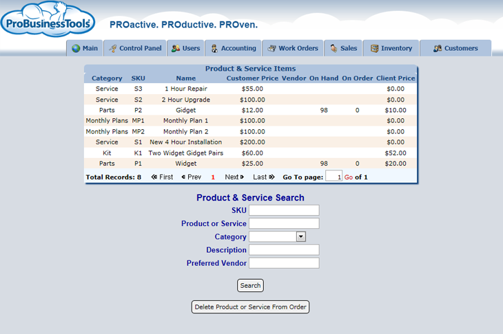Inventory Management Software | ProBusiness Tools